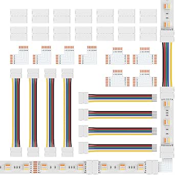 Amazon.com: BTF-LIGHTING 6Pin 12mm SMD LED Connector Kit 6 Pin L ...