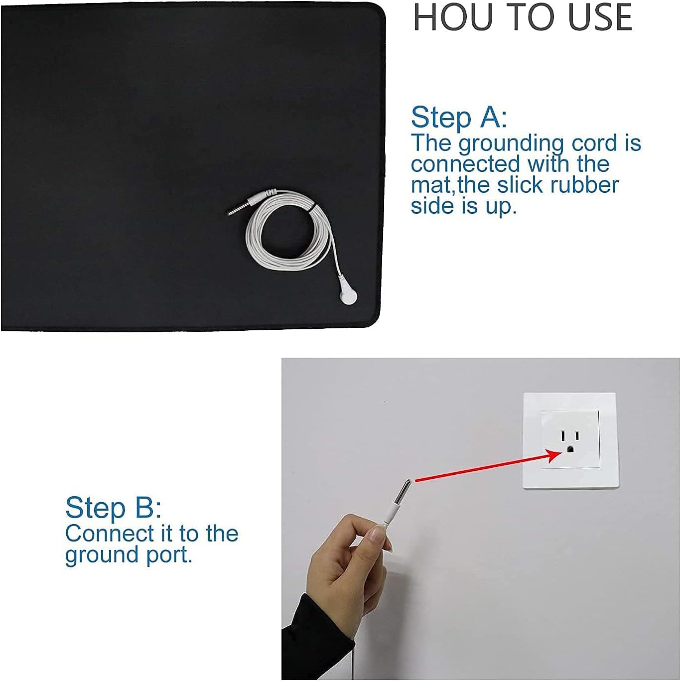 Grounding Mat Plus Grounding Cord. Grounded Foot Philippines | Ubuy