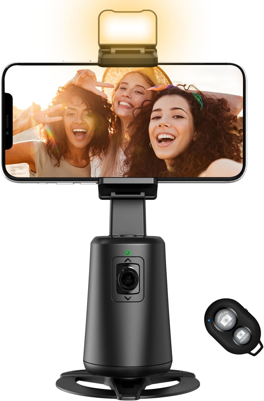 Amazon.com: PTUI Auto Face Tracking Tripod - No App Required 360 ...