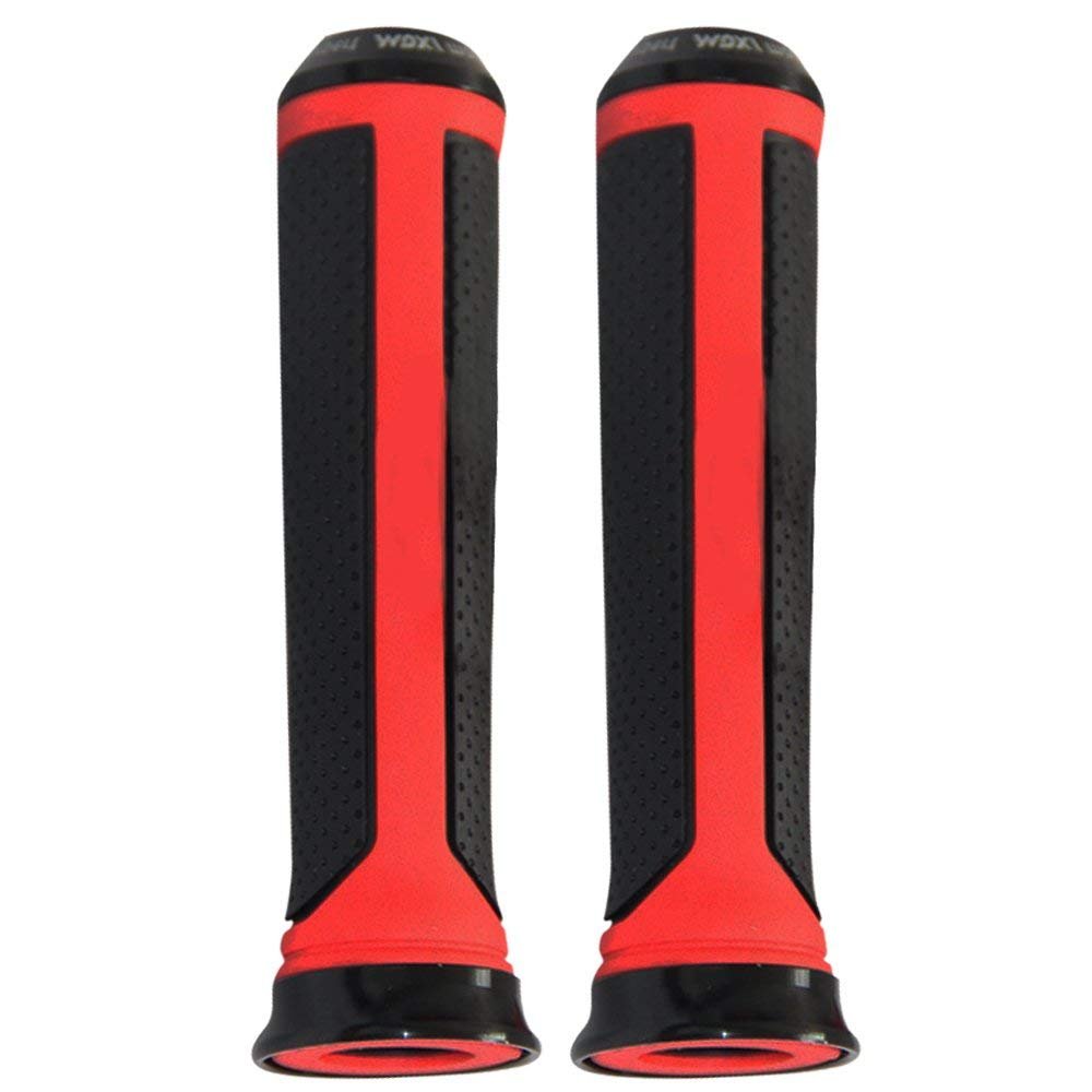 Spedy Motorcycle/Bike/Scooty Handle Grip Black and Red Color HG_42 ...