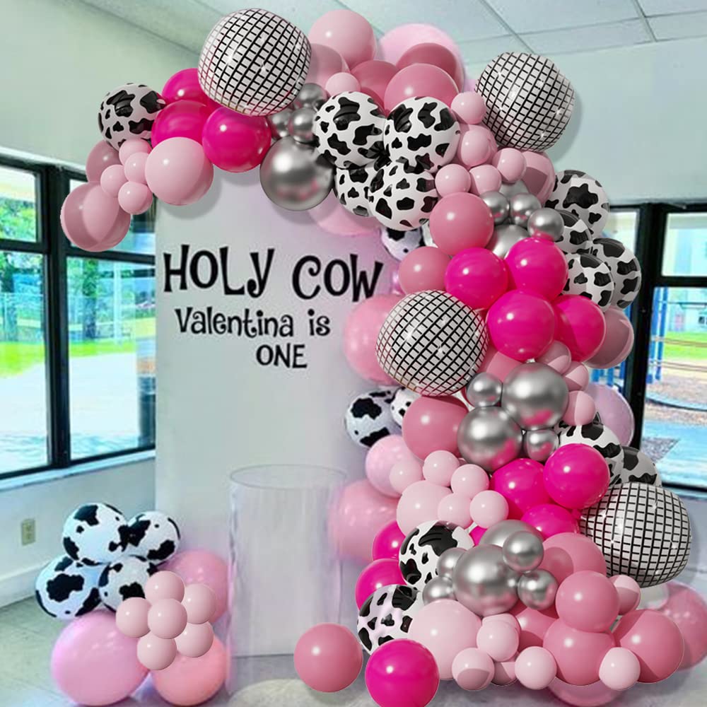 Hot Pink Zebra Print Balloons