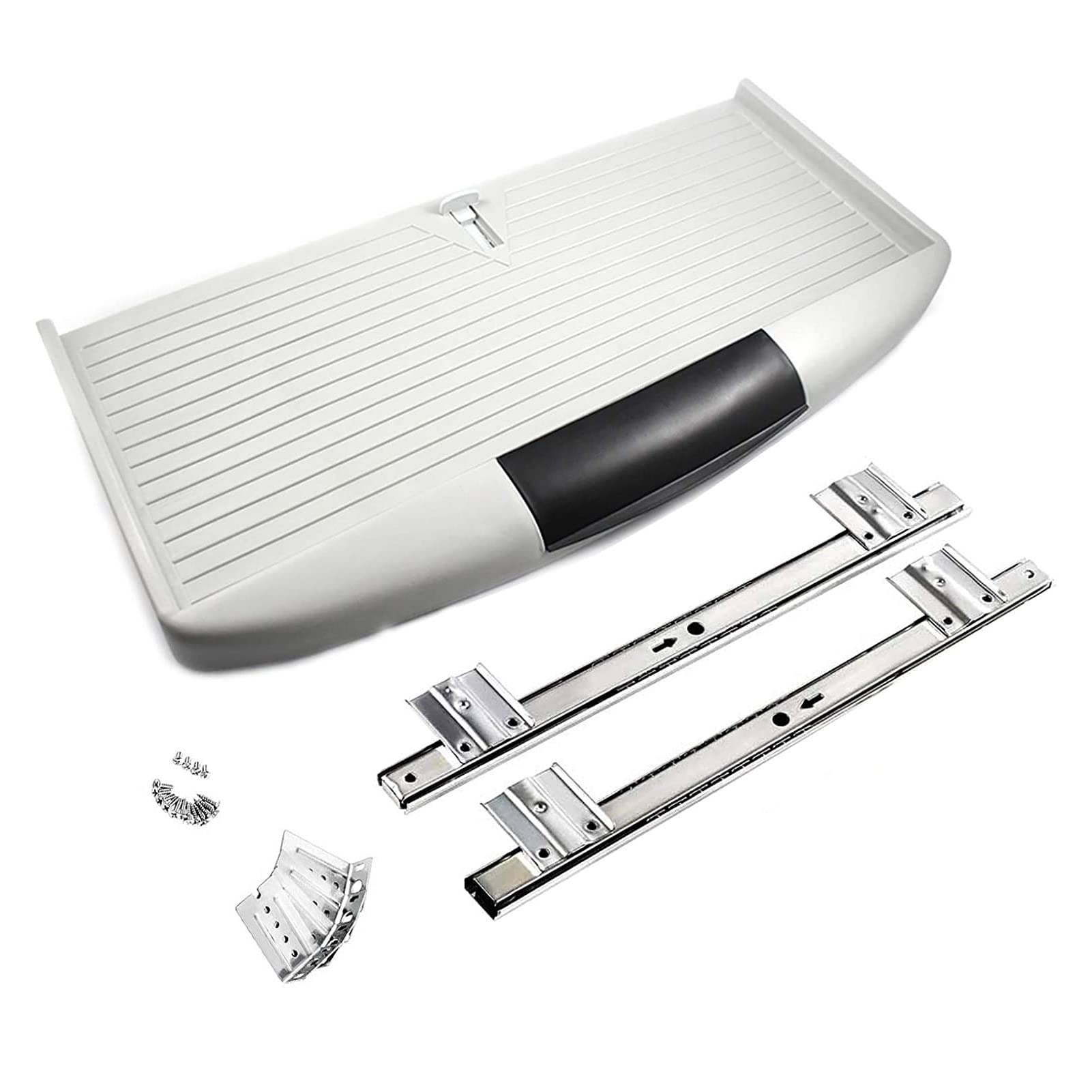 Amazon.com : Ergonomic Slide-Out Keyboard Drawer, Adjustable Height ...