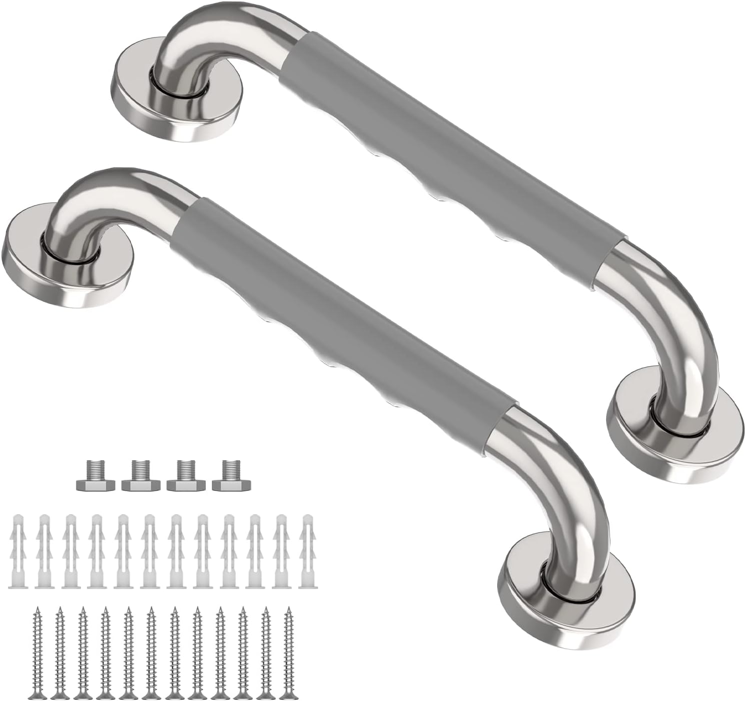 Amazon.com: 2 Pack Grab Bar 12 Inch - 1” Diameter, Zepolu SUS304 ...