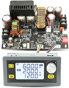 Amazon.com: XY6020L CNC adjustable DC regulated power supply 20A 1200W ...