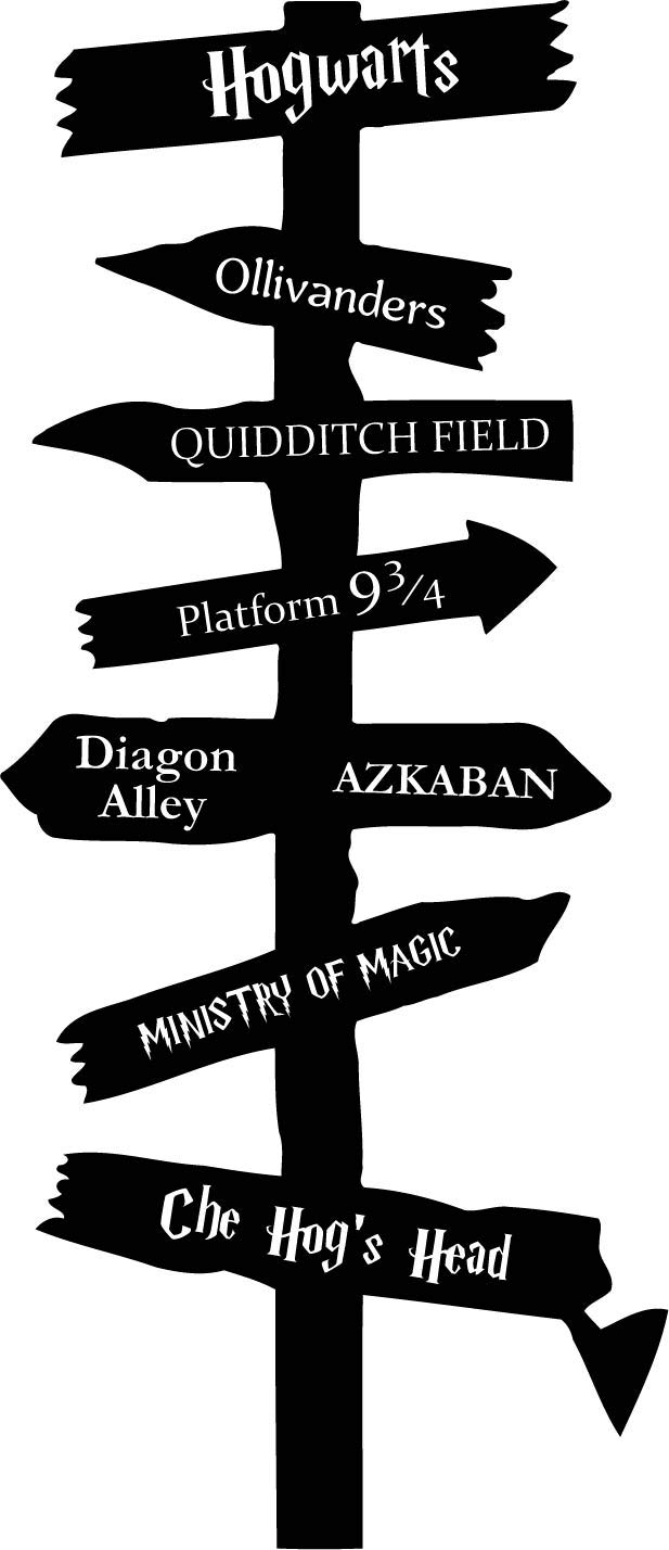 Printable Street Signs Harry Potter