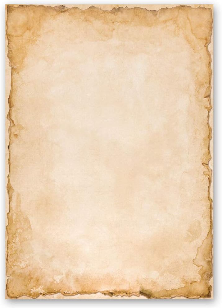 20 Sheets Motif Letter Paper! Antique & History Vintage DIN A4 - Paper ...