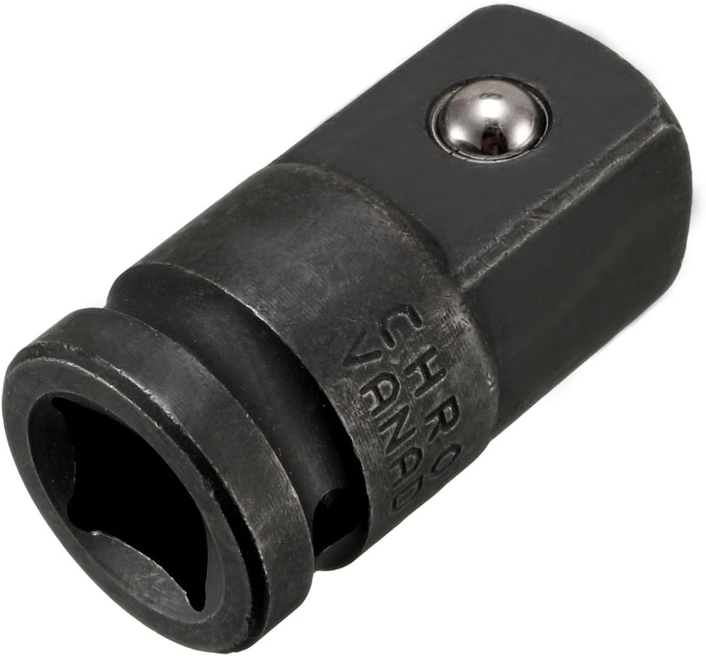 uxcell 1/2" Drive (Female) x 1" (Male) Impact Socket Adapter for Use ...