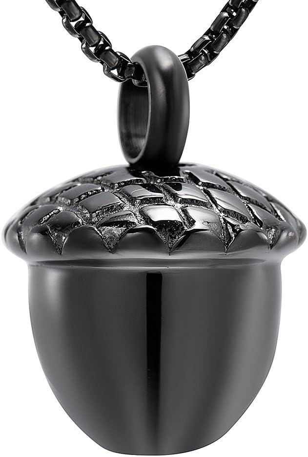 Amazon.com: Oinsi Little Acorn Cremation Pendant Ashes Urn Necklace for ...