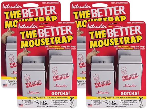 Amazon.com : Intruder The Better Mousetrap™, Pack of 8 Traps : Patio ...