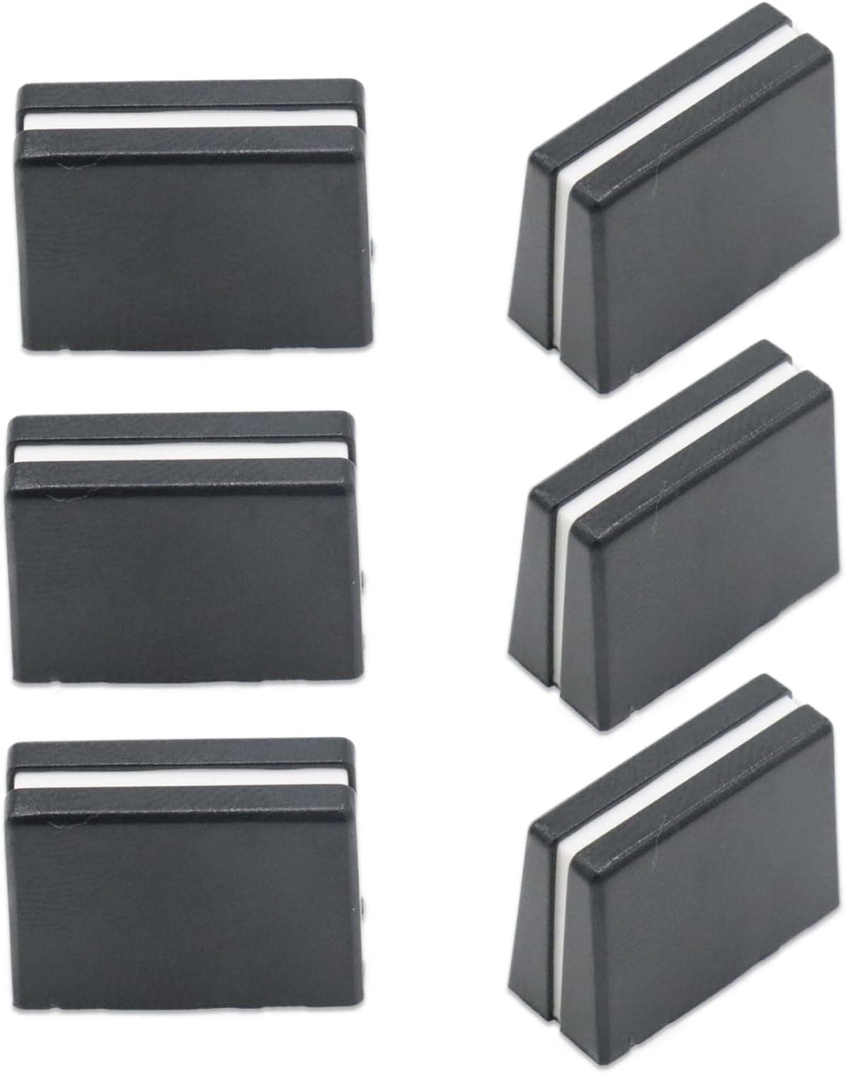 Amazon.com: CashBeat Set of 6 Premium DJ Mixer Fader Caps, Black Fader ...
