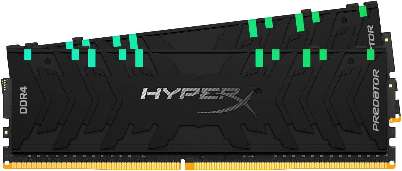 HyperX Predator DDR4 RGB 16GB 2933MHz CL15 DIMM(Kit of 2) XMP RAM Memory with Infrared Sync ...