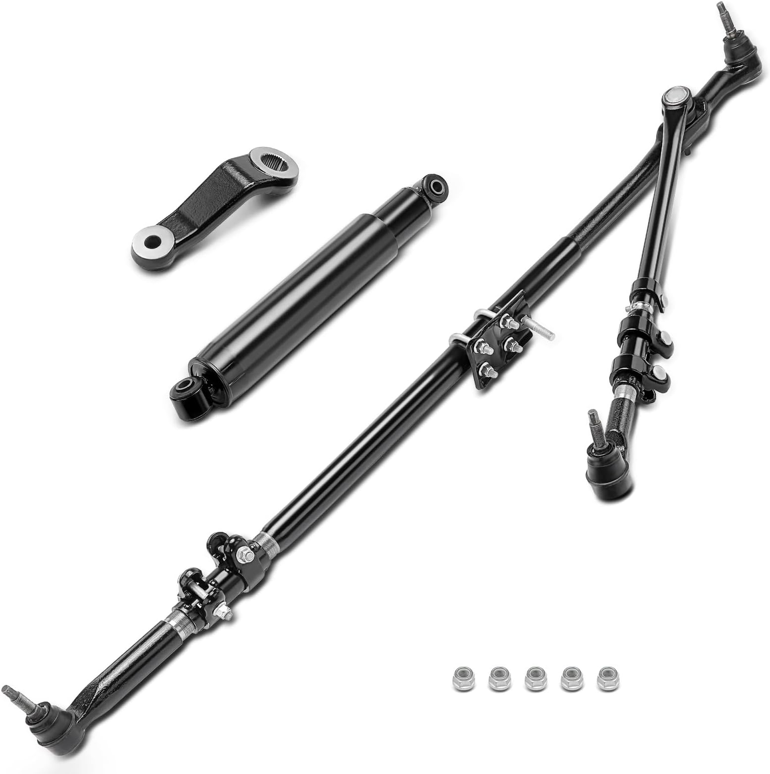 Amazon.com: A-Premium Front Steering Linkage Drag Link Tie Rod Kit ...