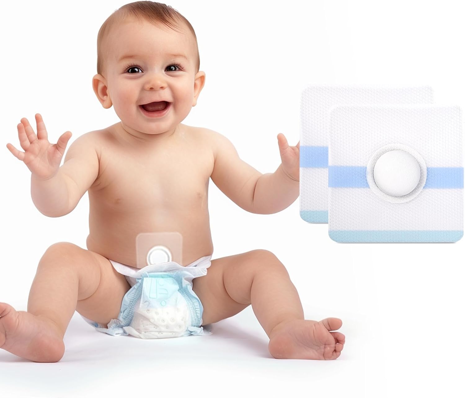 Amazon.com: Baby Belly Navel Patches(15 Pieces), Hernia Patch,Baby ...