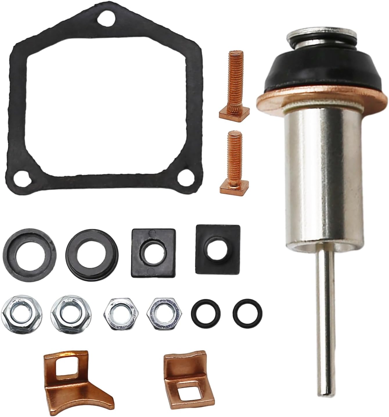 Amazon.com: EATAKWARD Starter Solenoid Rebuild Repair kit w/Plunger ...