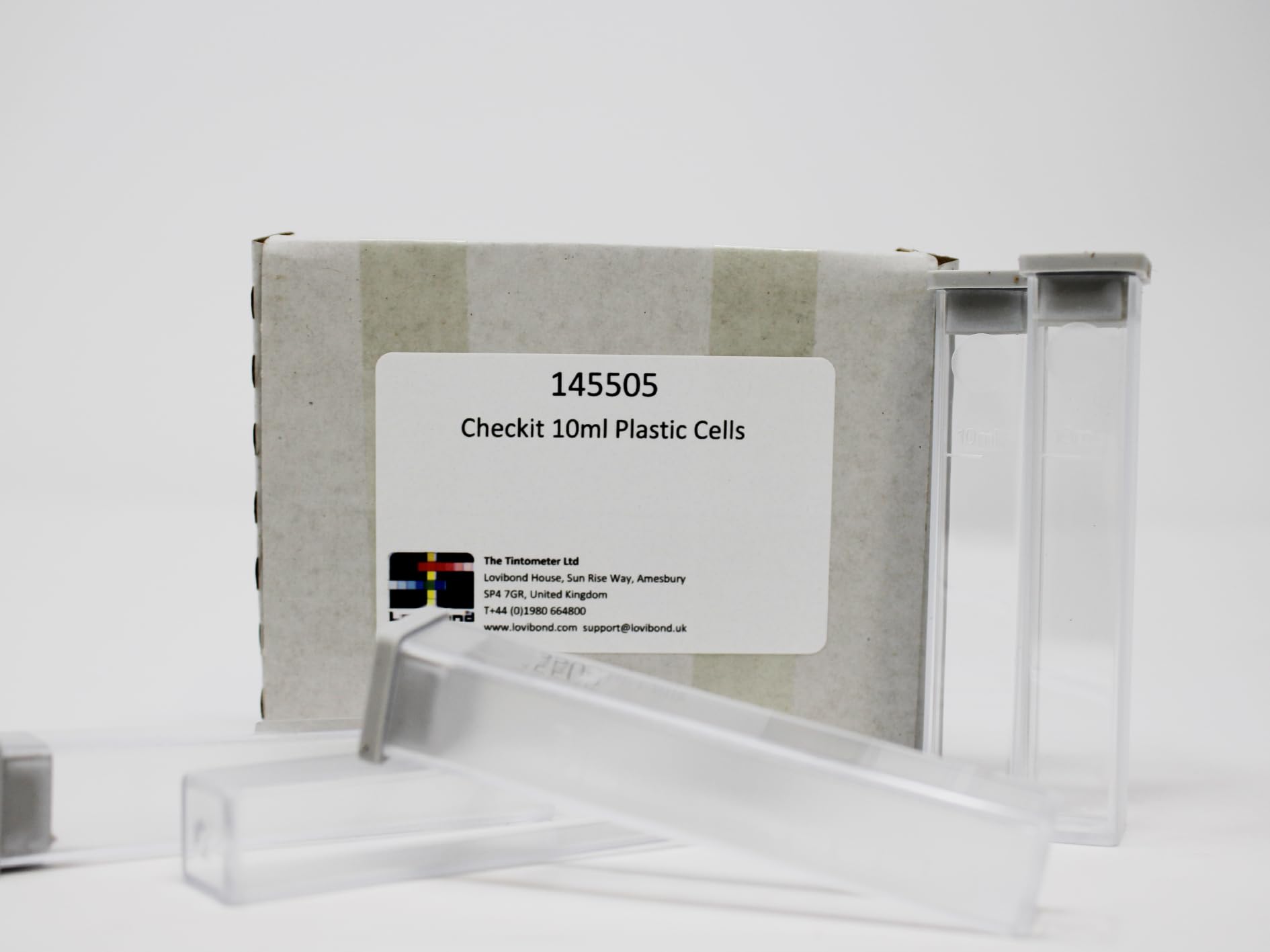 Lovibond - Plastic 10ml Cells with Cap | Pack of 5 | Compatible with ...