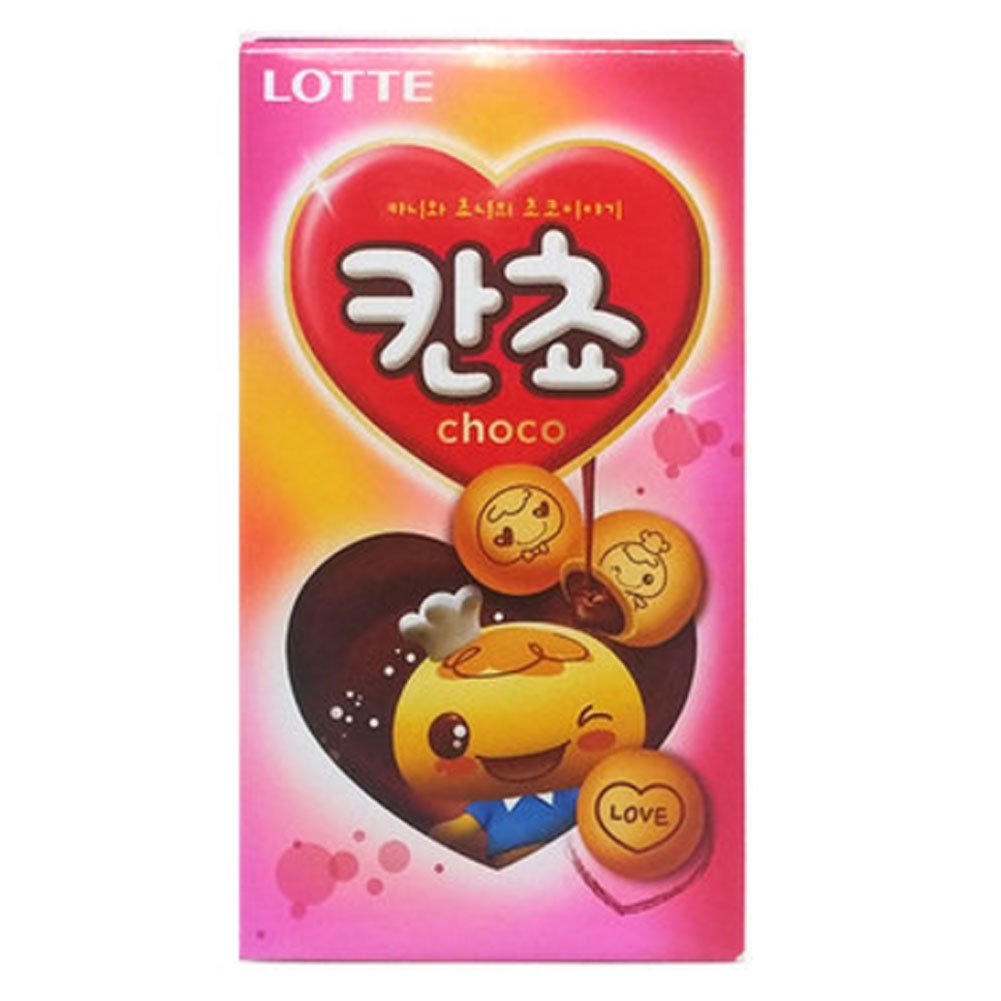 Amazon.com: Lotte Kancho Choco Biscuit 1.83-oz (Pack of 10) : Grocery ...