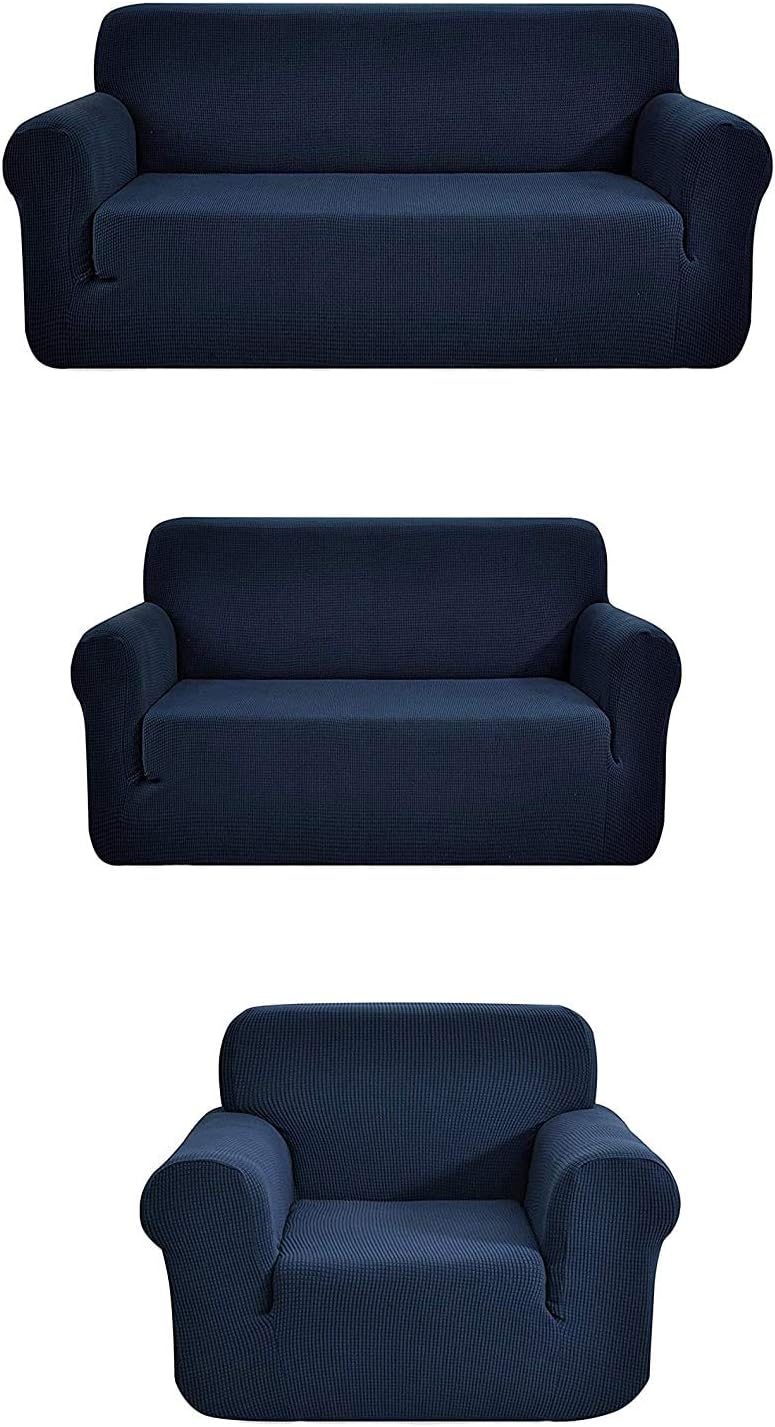 Amazon.com: Fancy Collection 3pc Set Slipcover Set Furniture Cover ...