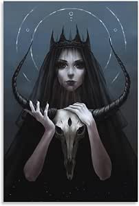 Amazon.com: Beautiful Visual Art Aesthetics Dark Gothic Art, Satanic ...