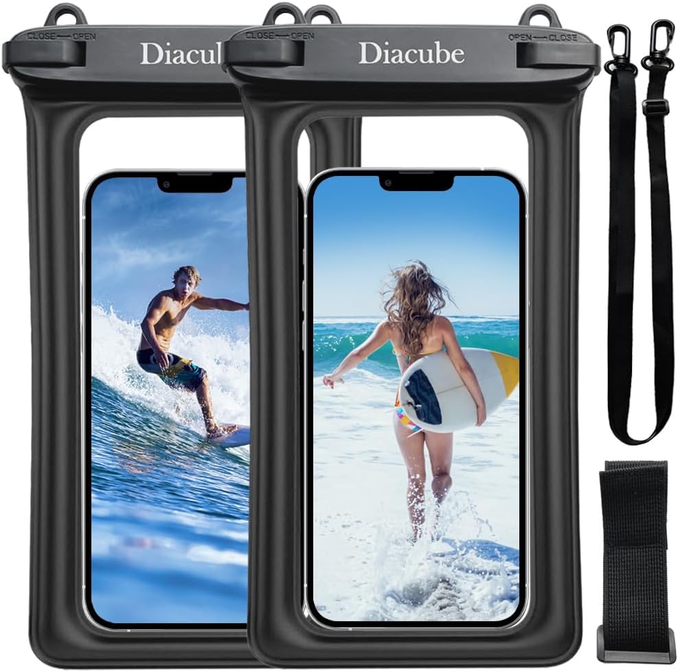 Amazon.com: XFEXFE 2-in-1 Waterproof Phone Pouch & Phone Armband ...