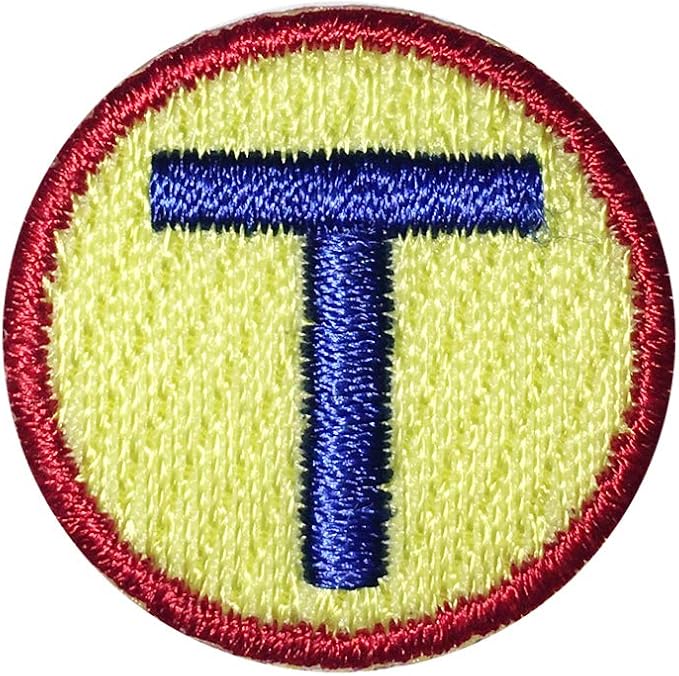 Amazon.com: T for Teamwork Patches Iron On 10 Pack 1" Embroidered ...