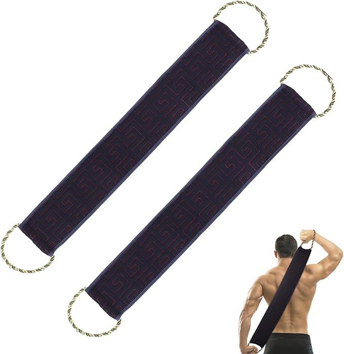 2 Pcs Back Scrubber, Back Scrubbers for Use in Shower, Back Exfoliator ...