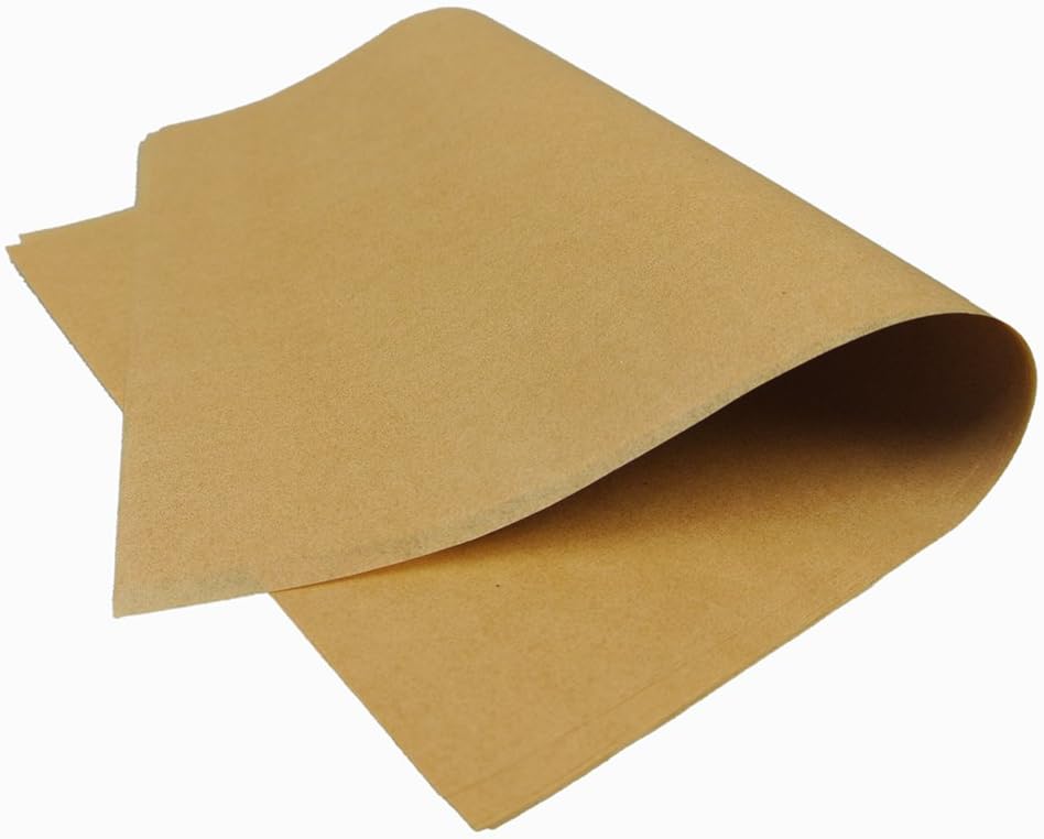 Amazon.com: Generic Unbleached Brown Parchment Paper Sheets Silicone ...