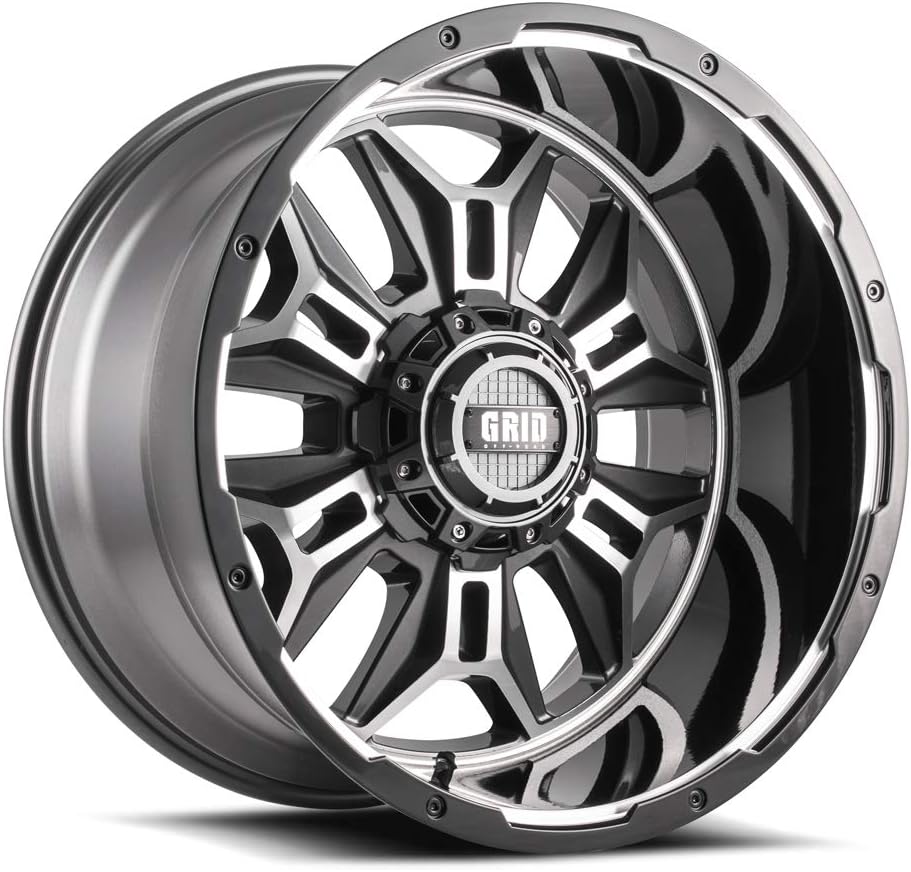 Amazon.com: Grid Off-Road GD11 Custom Wheel - 20x9, 15 Offset, 6x135 ...