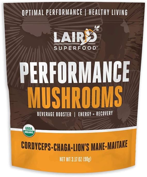 Amazon.com: Laird Superfood Organic Performance Mushroom Blend with ...