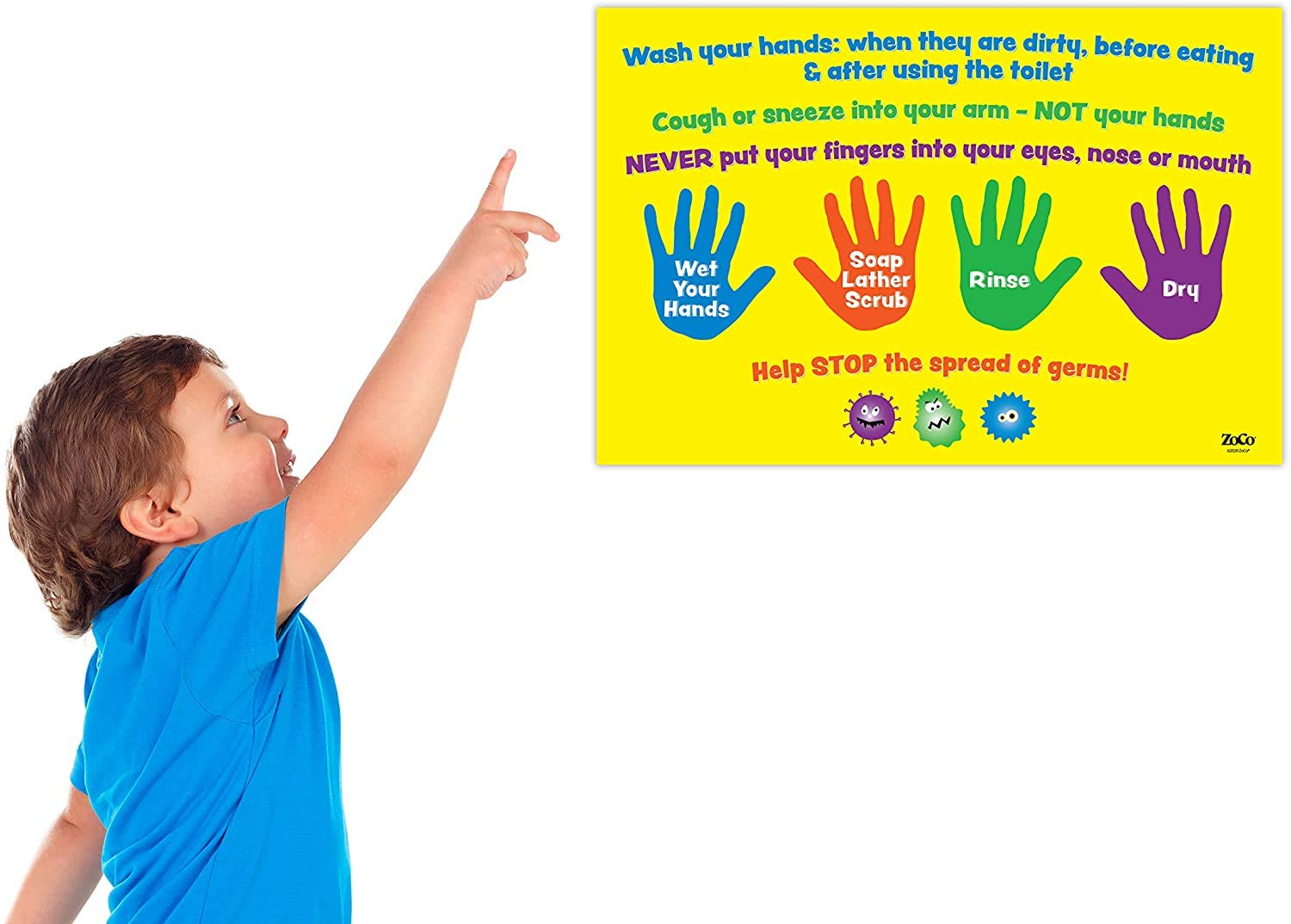 Hand Hygiene Poster For Kids Hand Washing Pediatric Posters School hand-hygiene-poster-for-kids-hand-washing-pediatric-posters-school