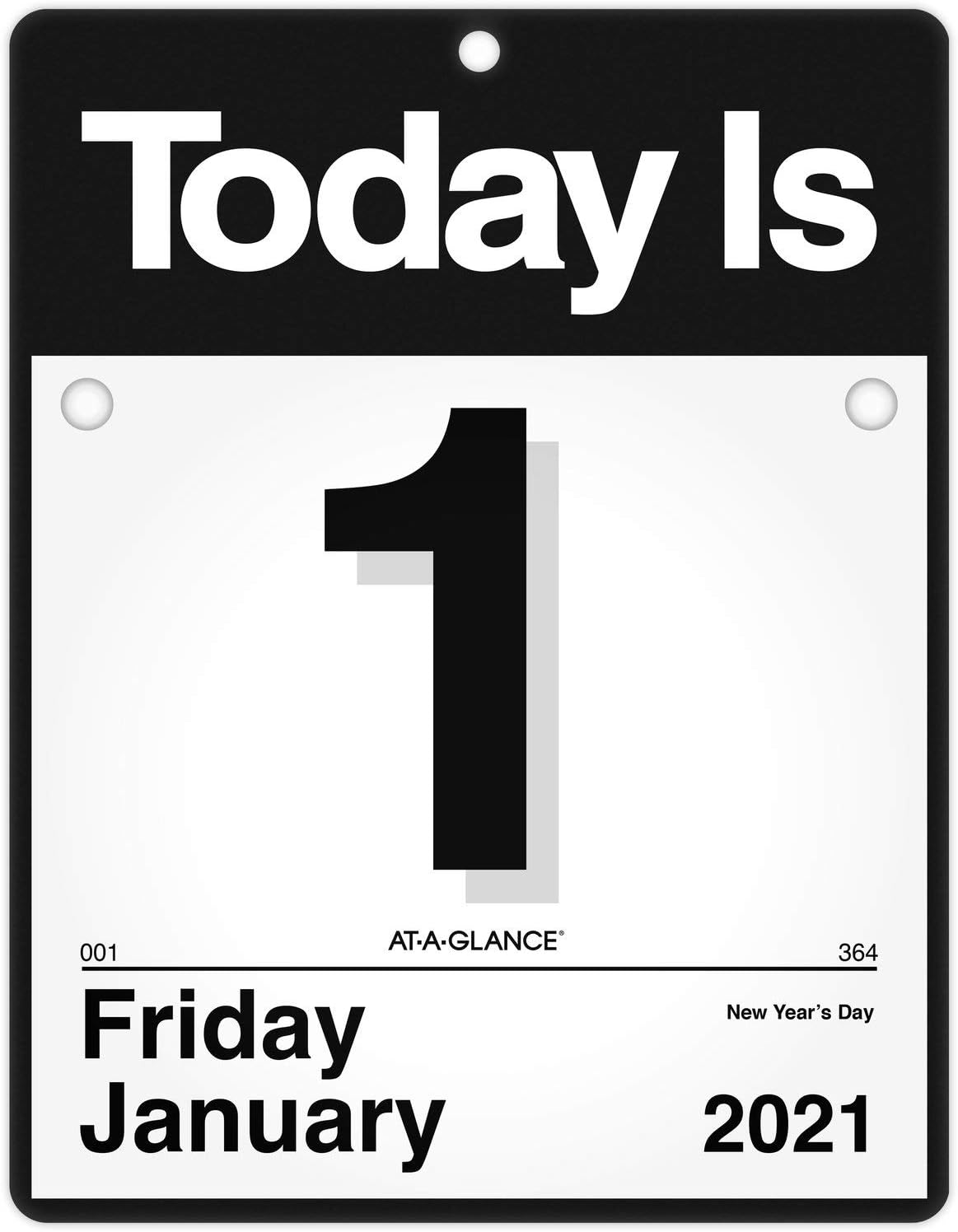 Amazon.com: 2021 Daily Wall Calendar by AT-A-GLANCE, 9-1/2" x 12 ...