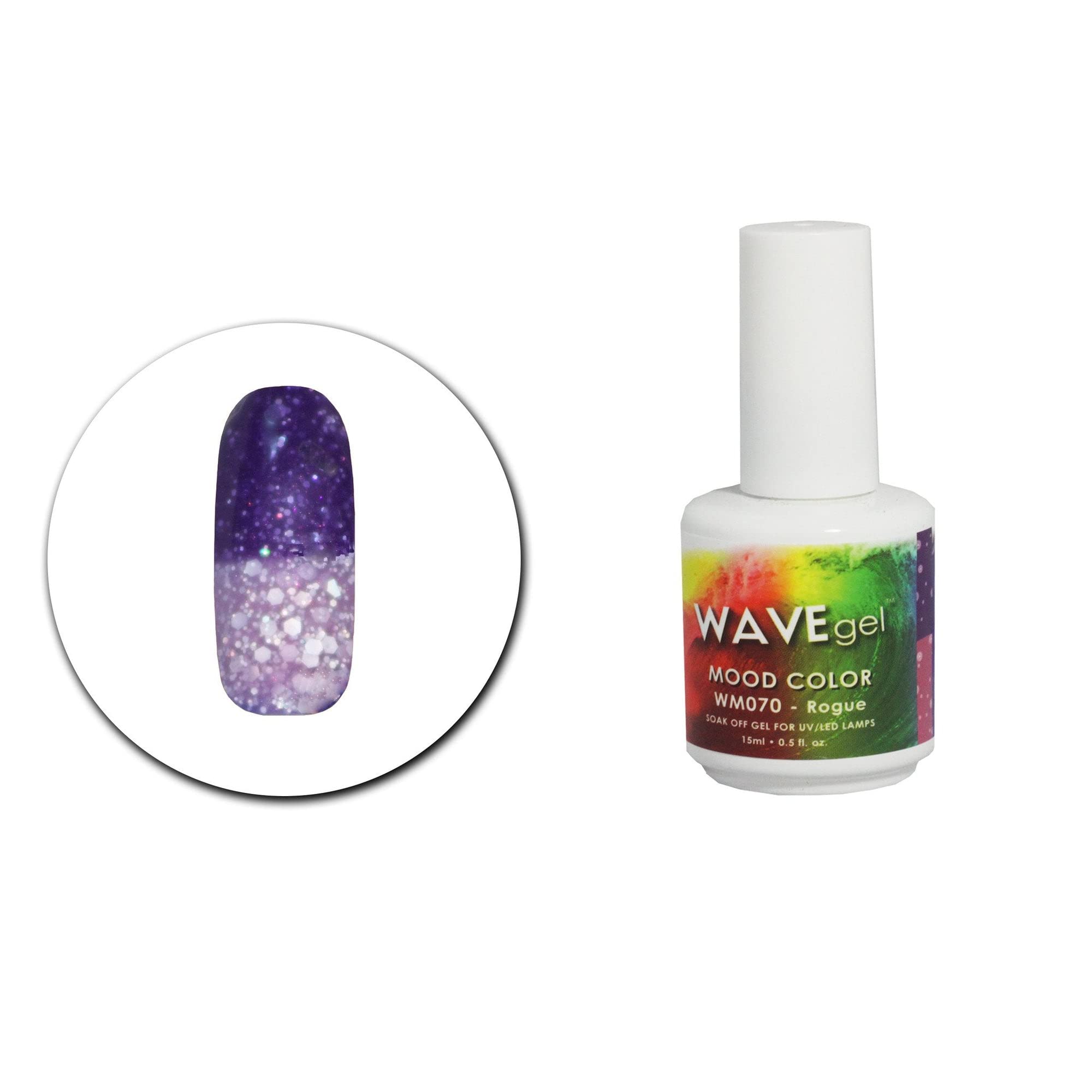 Amazon.com : WAVEGEL Color Changing Nail Gel Polish - Mood Collection ...