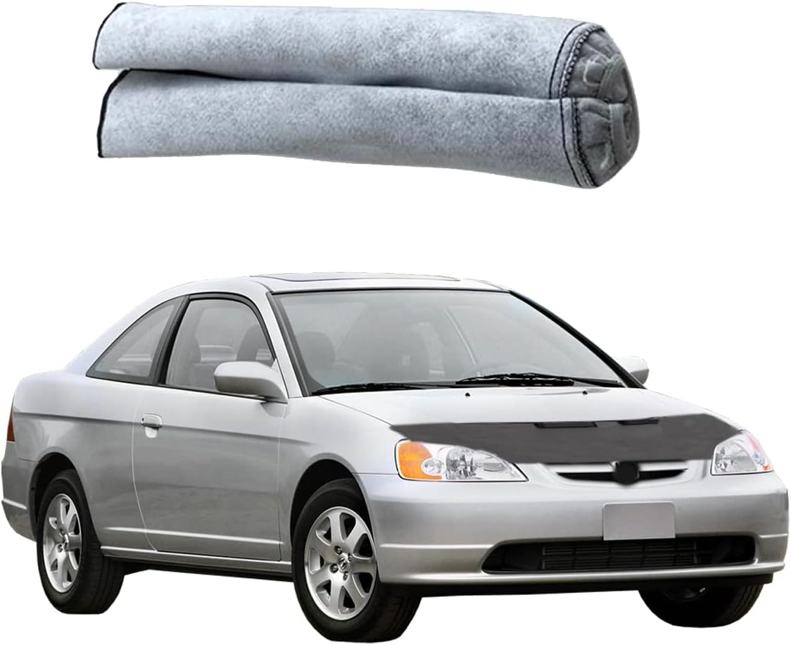 Amazon.com: Ehiltek – Car Bonnet Bra for Honda Civic 2001-2006 Hood ...