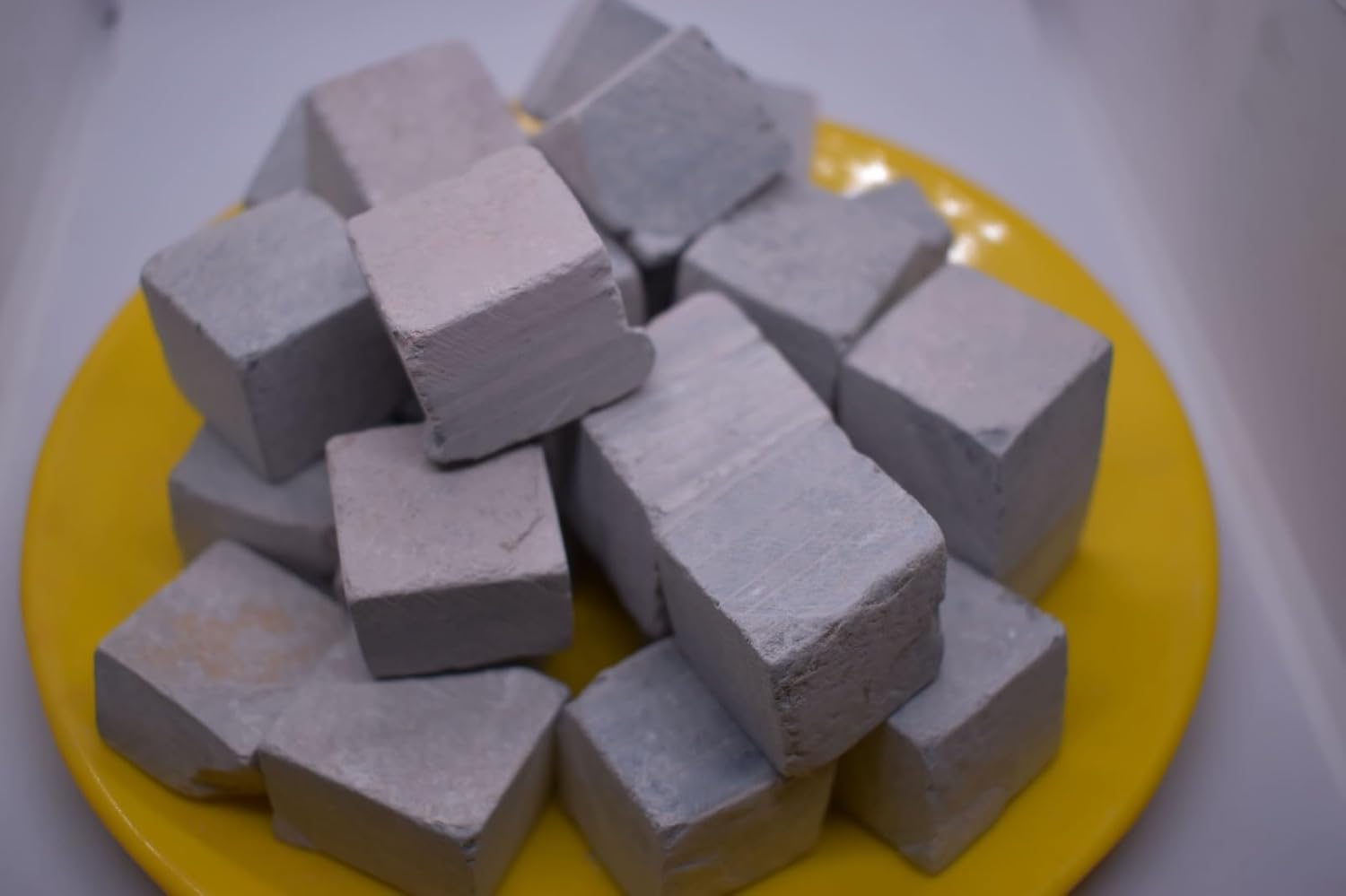 Amazon.com: India Clay Black Slate Chalk Cubes 200 Grams : Grocery ...