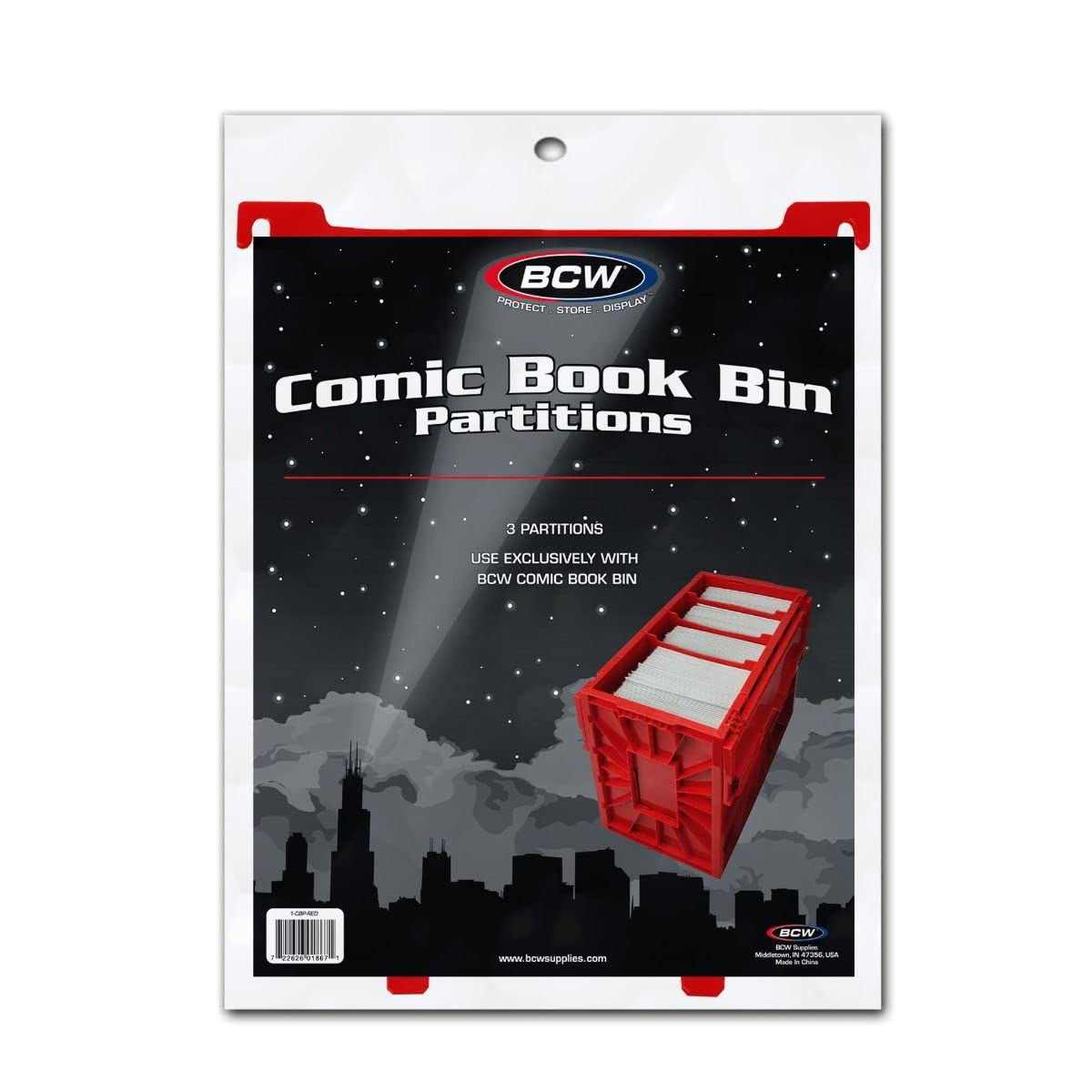 Amazon.com : BCW Comic Bin Partitions | Exclusive Organizer for Short ...