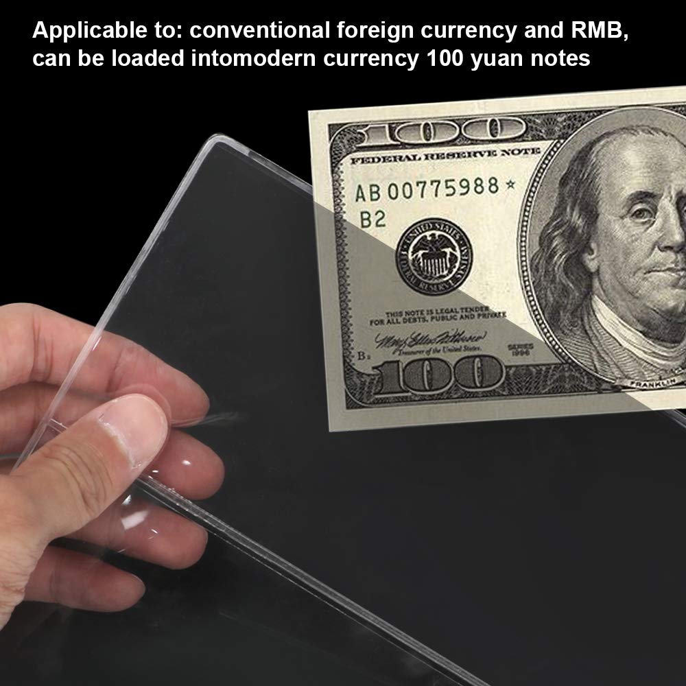 Snapklik.com : 10Pcs Money Banknote Paper Money Album Page Collection ...
