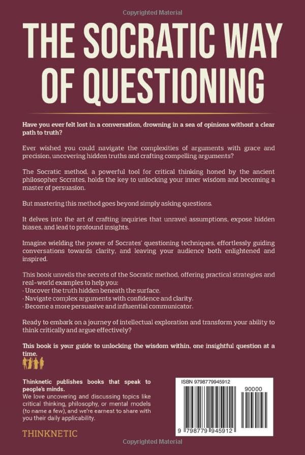 Snapklik.com : The Socratic Way Of Questioning: How To Use Socrates ...