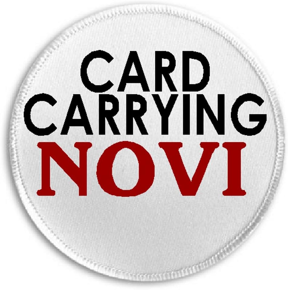 Amazon.com: Card Carrying Novi - 3" Sew/Iron On Patch Sexuality Tumblr ...