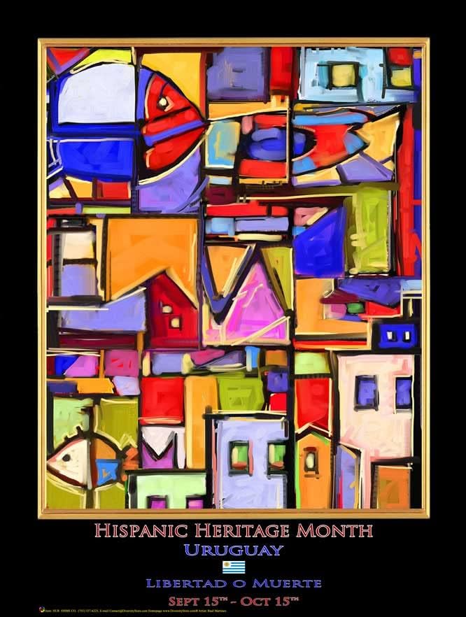 Uruguay - National Hispanic Heritage Month Poster (HUG)