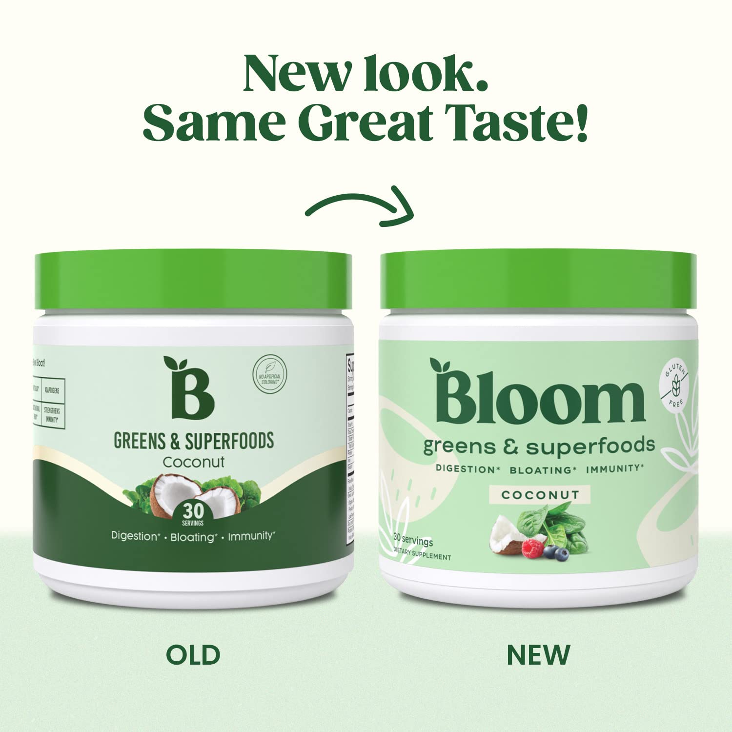 Snapklik.com : Bloom Nutrition Superfood Greens Powder, Digestive Enzymes
