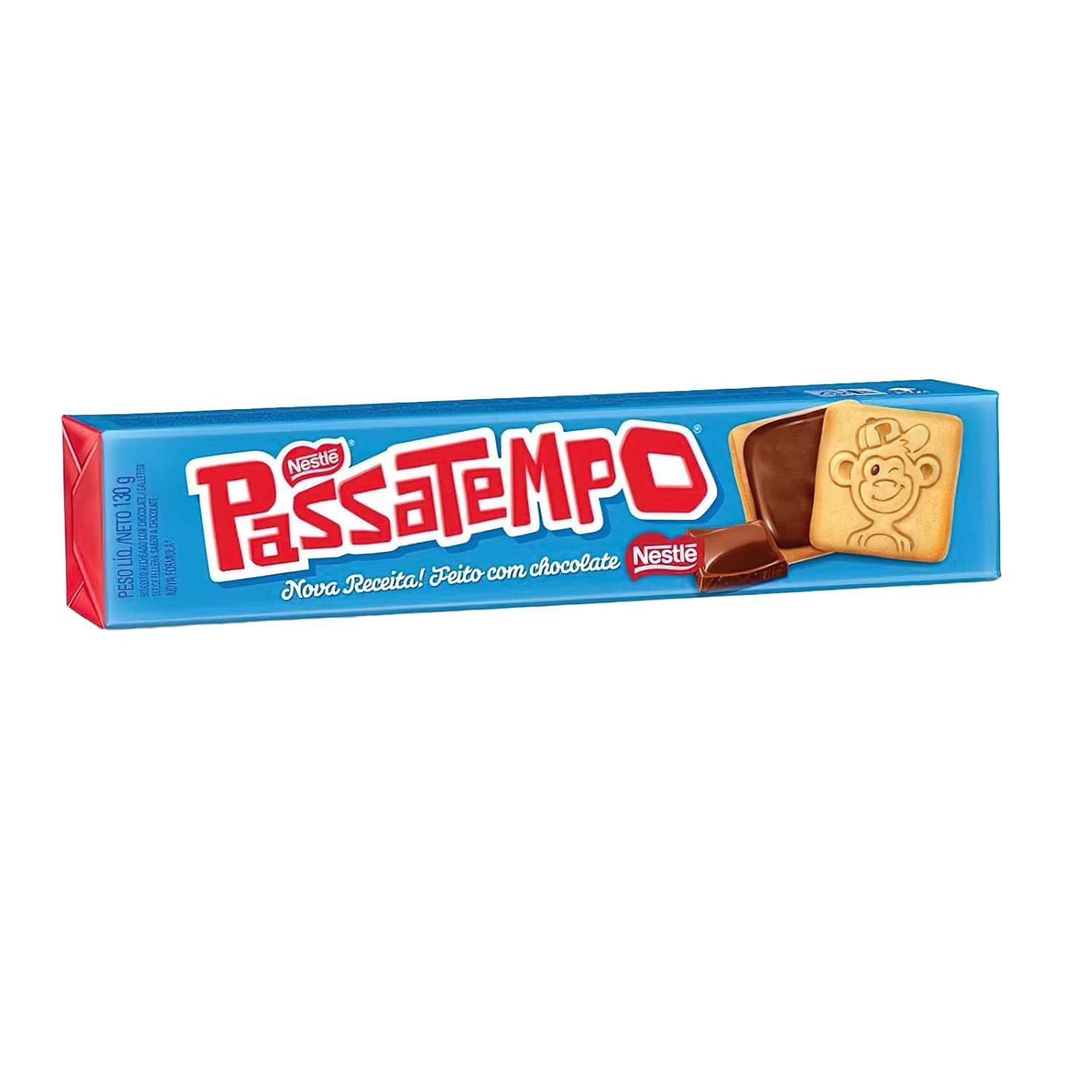Amazon.com : Brazilian Corner Biscoito Passatempo Recheado Sabor ...