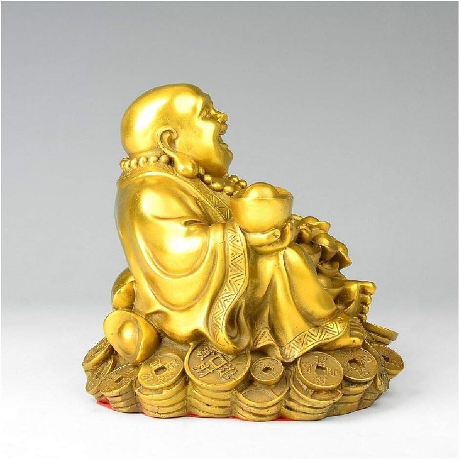 Lucky Wealth Buddha Desk Decor with Laughing Buddha Philippines | Ubuy