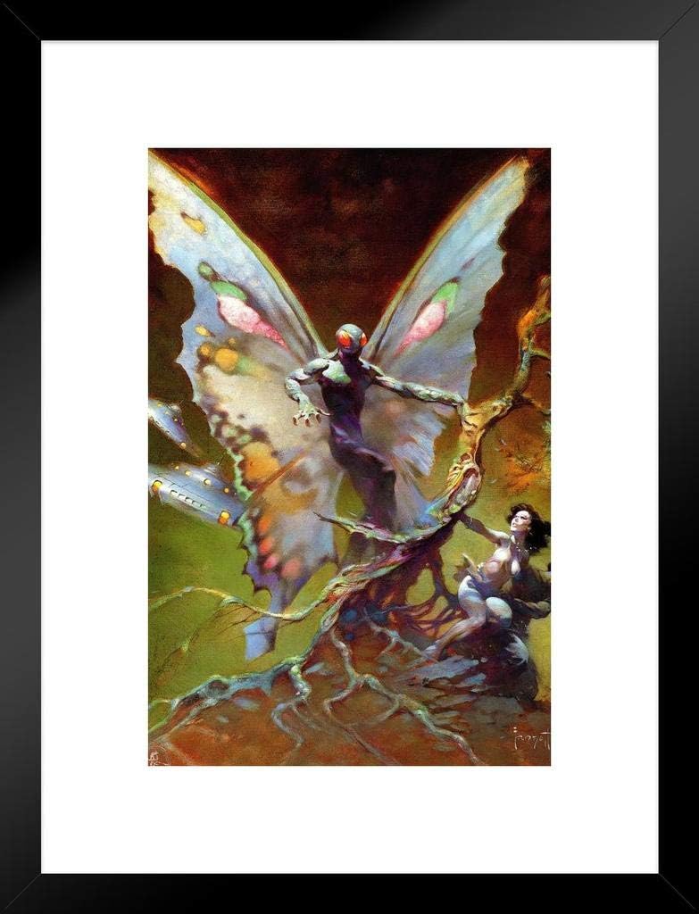 Buy Poster Foundry Frank Frazetta Mothman Cryptid Science Fiction ...