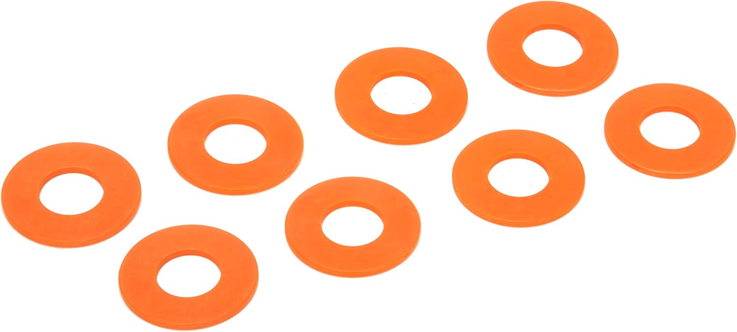 Amazon.com: Daystar D-Ring Shackle Washers Set of 8 Fluorescent Orange ...
