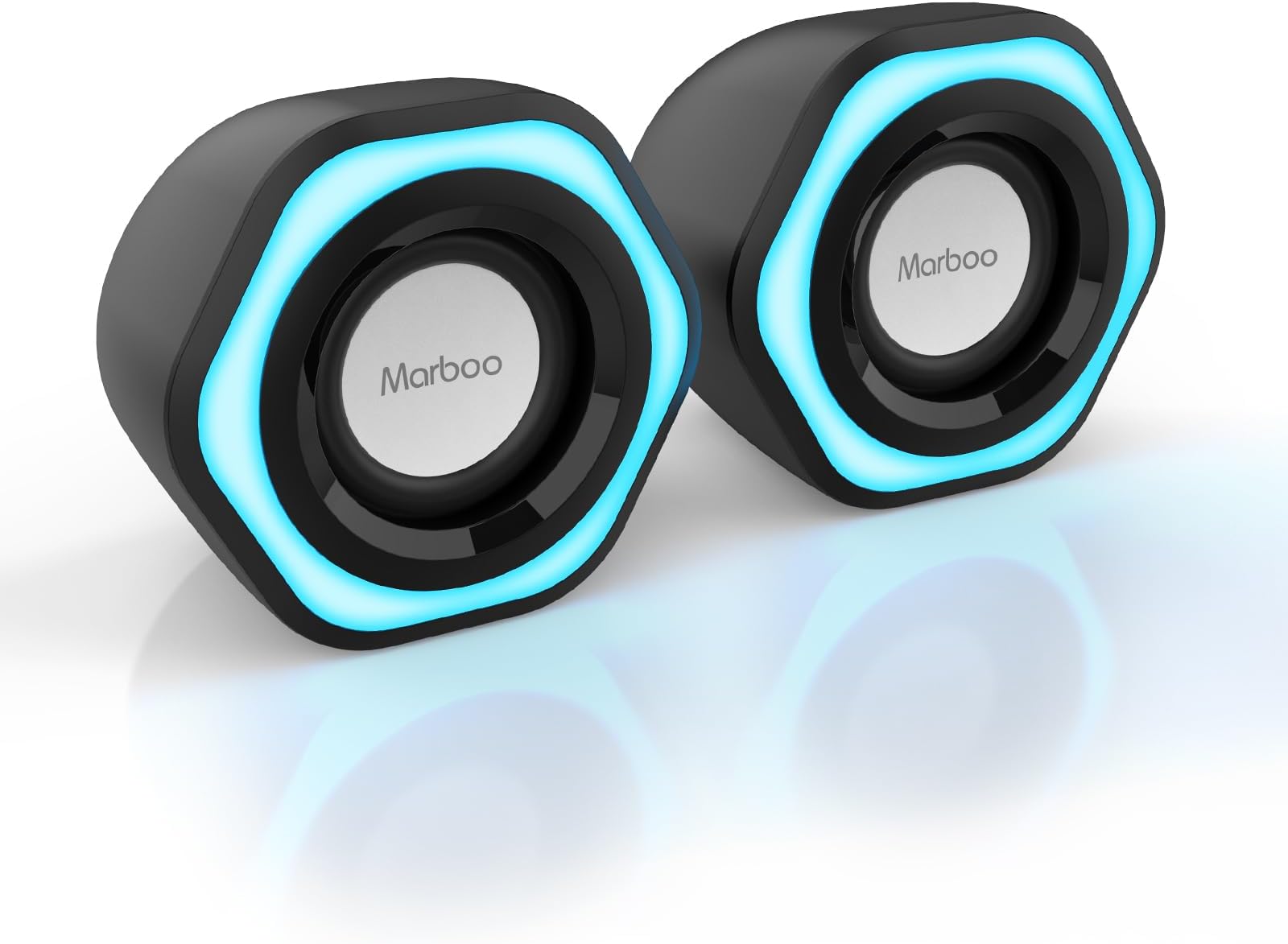 Amazon.com: Idoravan Computer Speakers, HiFi Sound Quality Computer ...