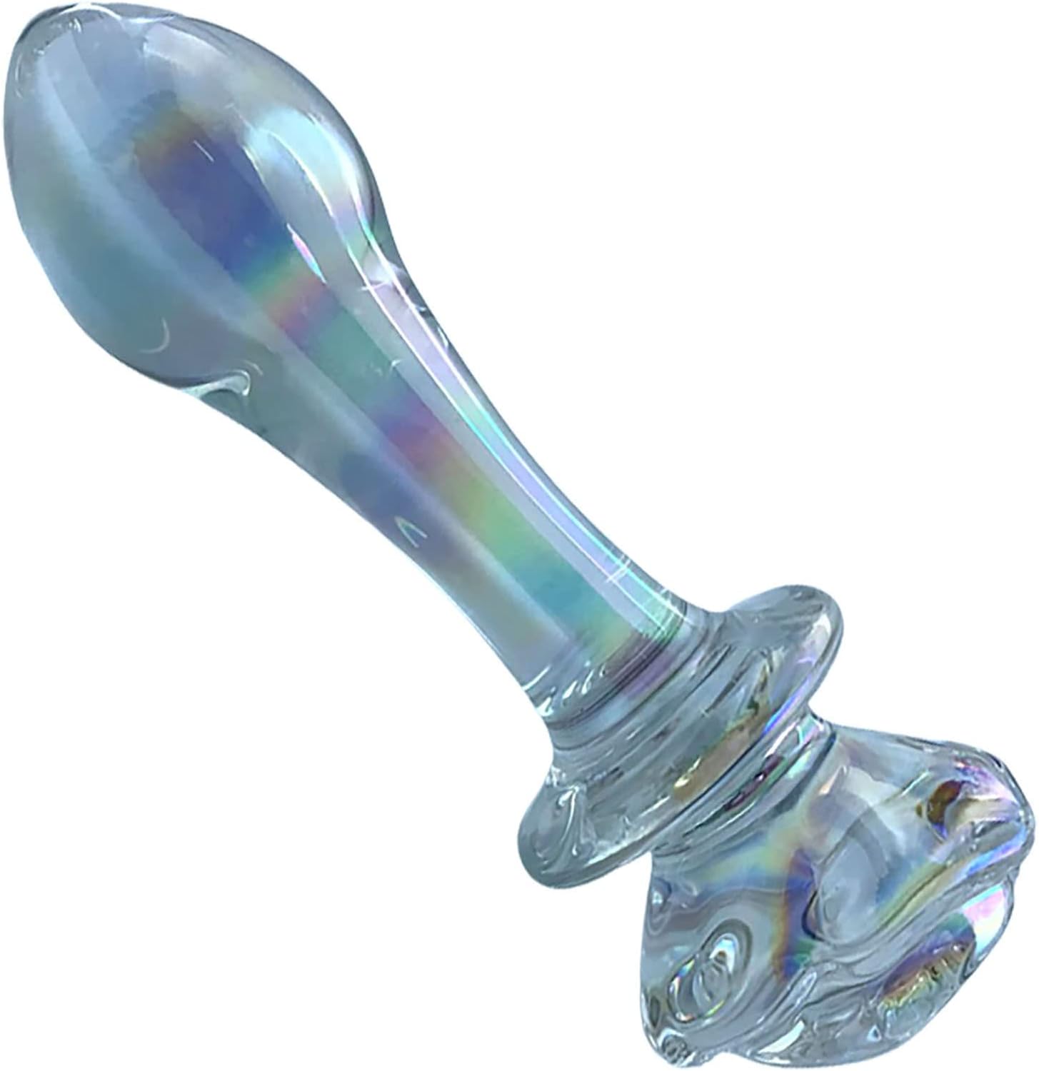 Amazon | Orirya ディルド 女性用 初心者 細い アナルプラグ 透明クリスタル バラ台座 アナルビーズ アナル拡張 男性 アナルディルド あなるぷらぐ 開発 初心者 アナルグッズ ...