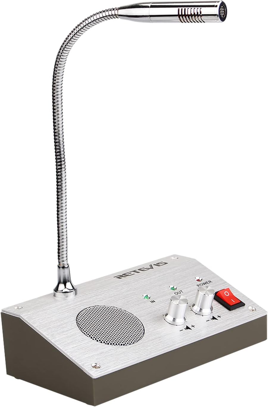 Retevis Rt-9908 3W/3W Anti-Interference Bank Counter Window Intercom ...
