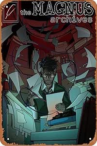 Amazon.com: The Magnus Archives Wall Art Decor Retro Metal Tin Sign ...