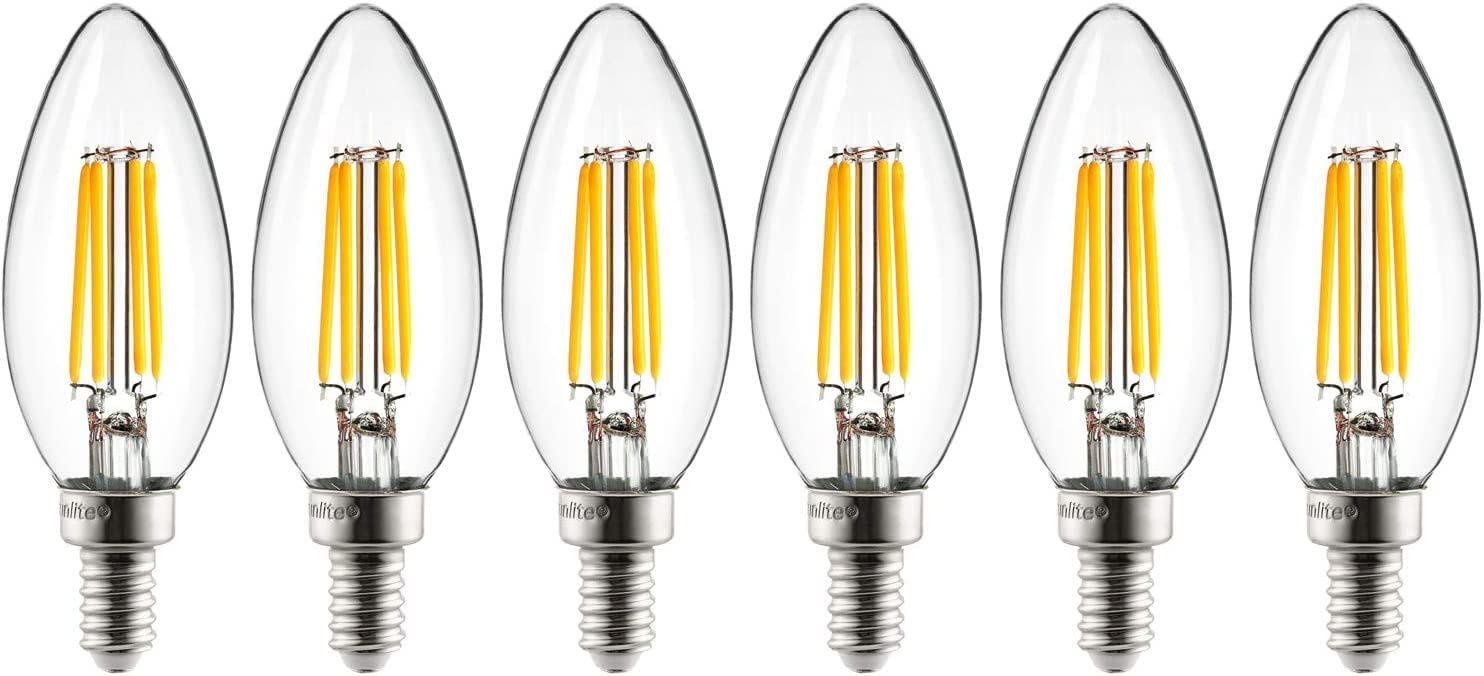Snapklik.com : Sunlite LED Filament B11 Torpedo Tip Chandelier Light ...