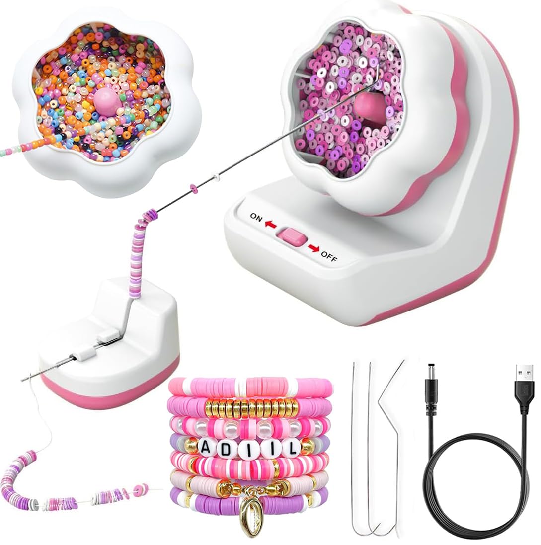 Amazon.com: Heyshapeing Clay Bead Spinner,Electric Bead Spinner Kit ...