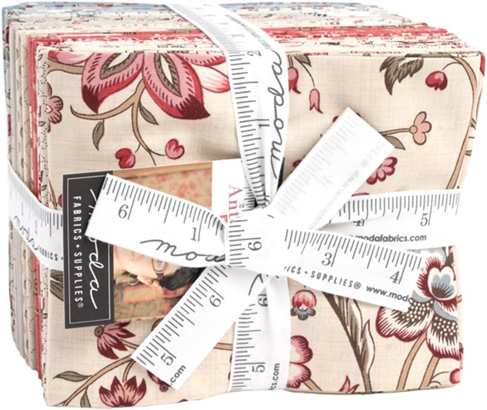 Amazon.com: Moda Fabrics Antoinette Fat Quarter Bundle by French ...